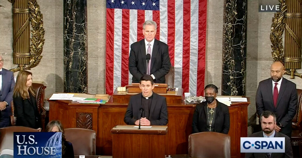 USML Graduate Jeremy Legansky Delivers Opening Prayer at the U.S. House ...